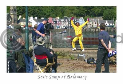 Josie Jump At Balamory Postcard (H A6 LY)