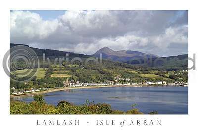 Lamlash - Isle of Arran Postcard (H A6 LY)