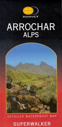Superwalker Map Arrochar Alps